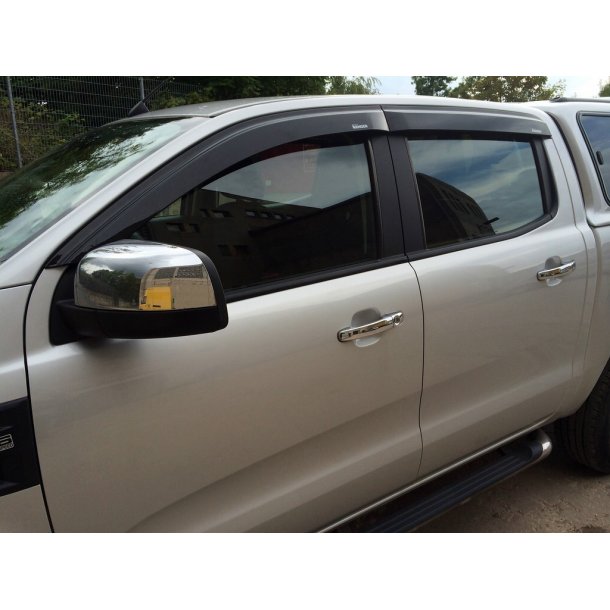FORD RANGER WEATHER GUARDS - ACCESSORIES - Fibertek - The Perfect Line ...
